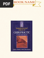 Textbook of Clinical Chiropractic A Specific Biomechanical Approach | PDF