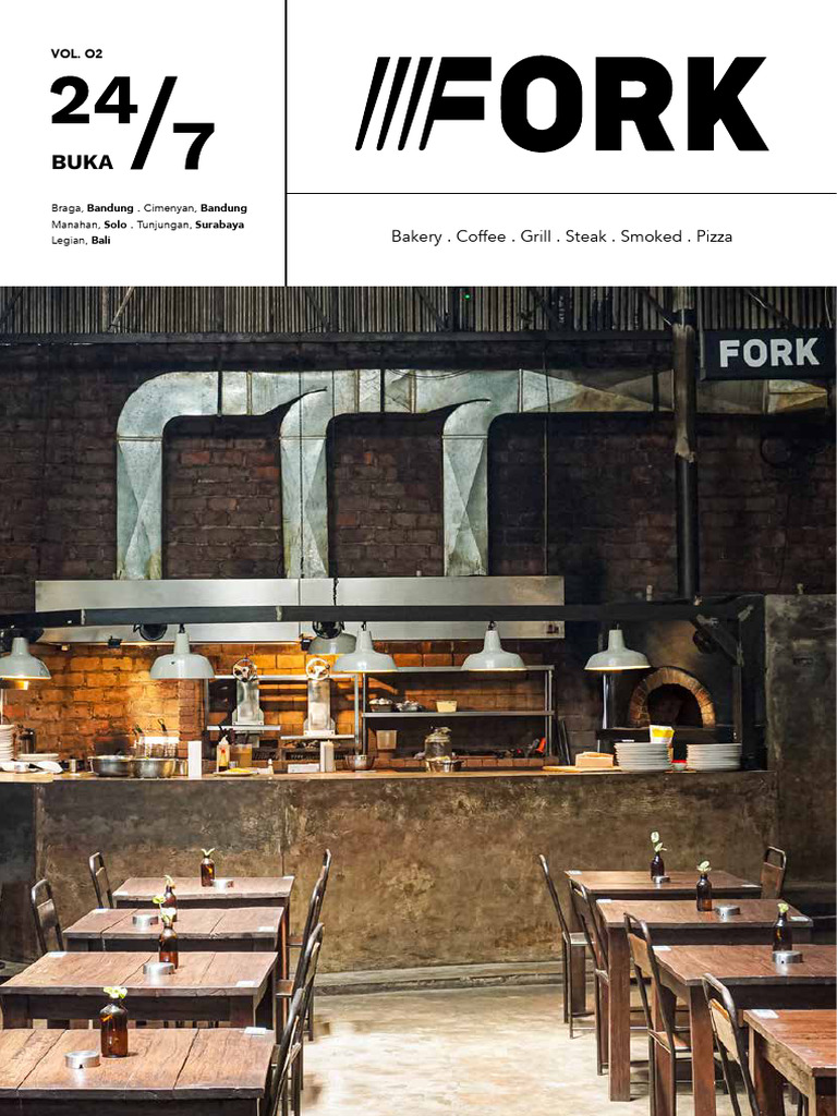 Menu Fork Bakery and Grill Bandung | PDF