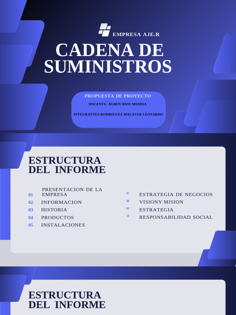 Presentación CADENA S | PDF | Calidad (comercial) | Sustentabilidad