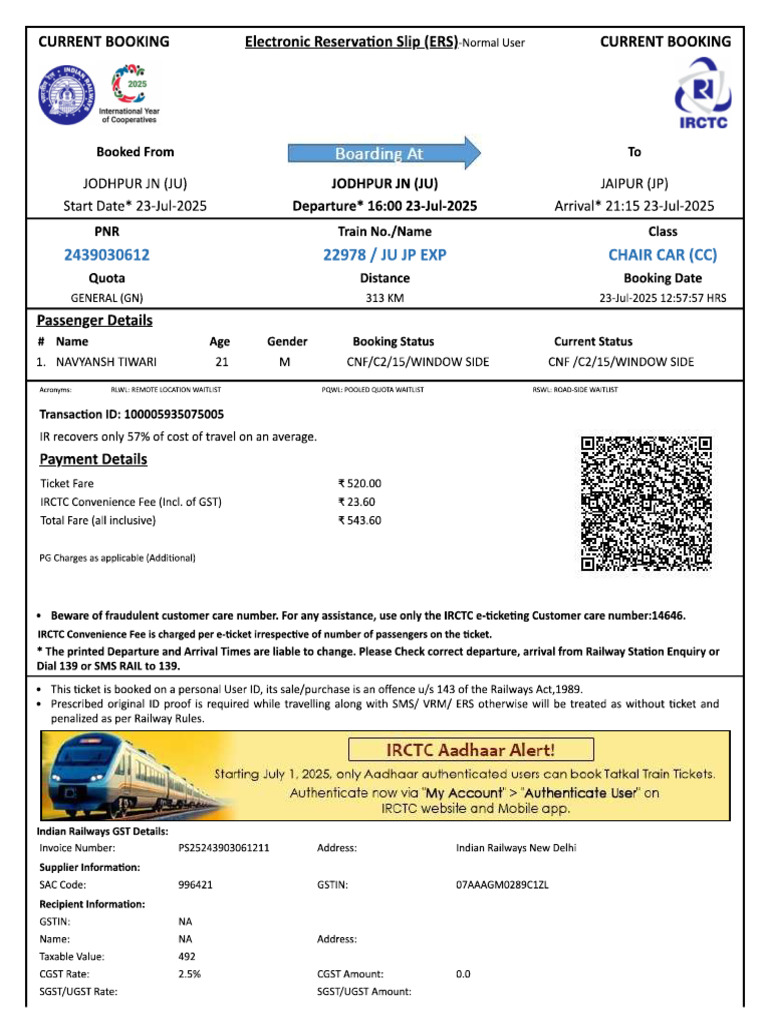 Ticket | PDF