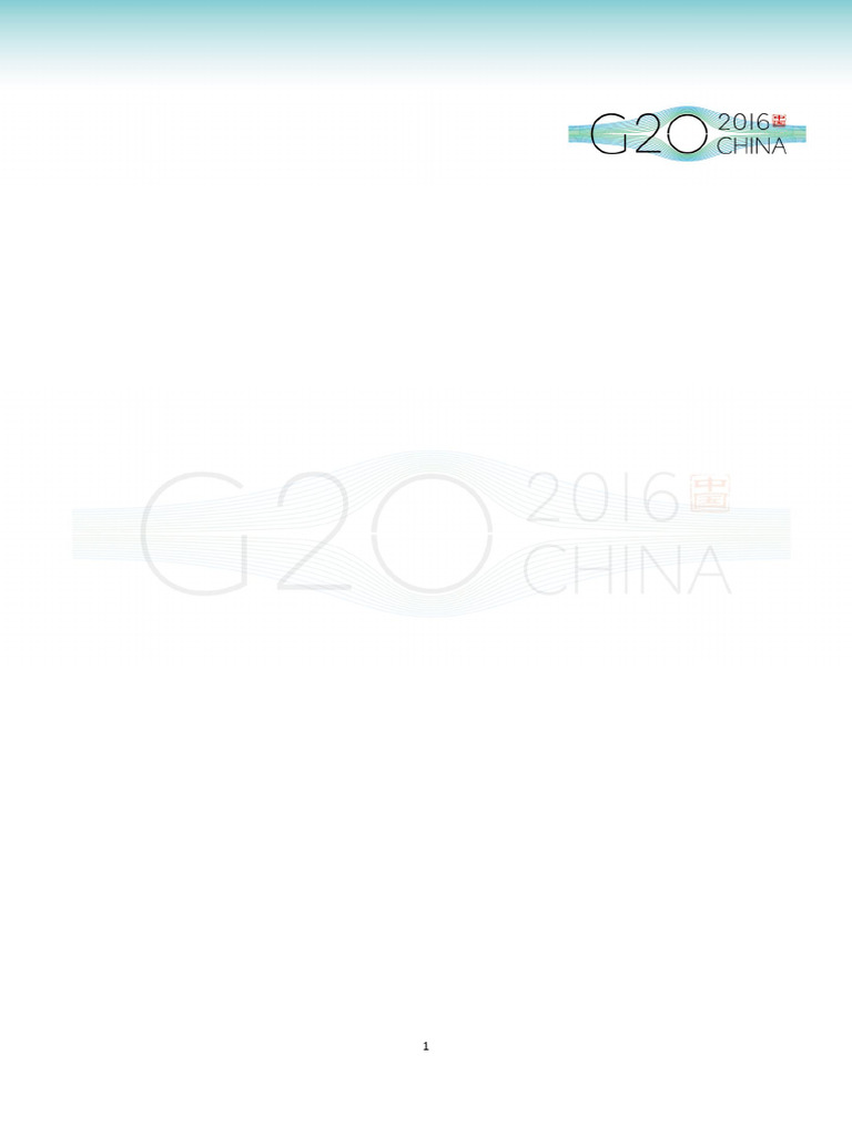 G20 Blueprint On Innovative Growth | PDF | Innovation | Sustainability