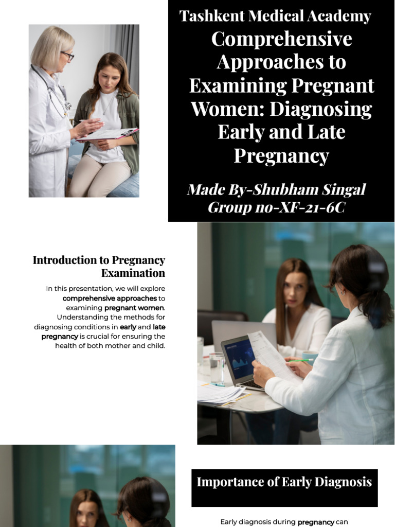 Pregnancy Examination and Diagnosis Guide | PDF | Pregnancy | Mammalian ...