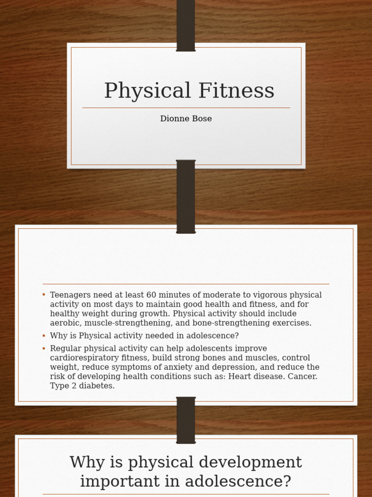 Physical Fitness | PDF