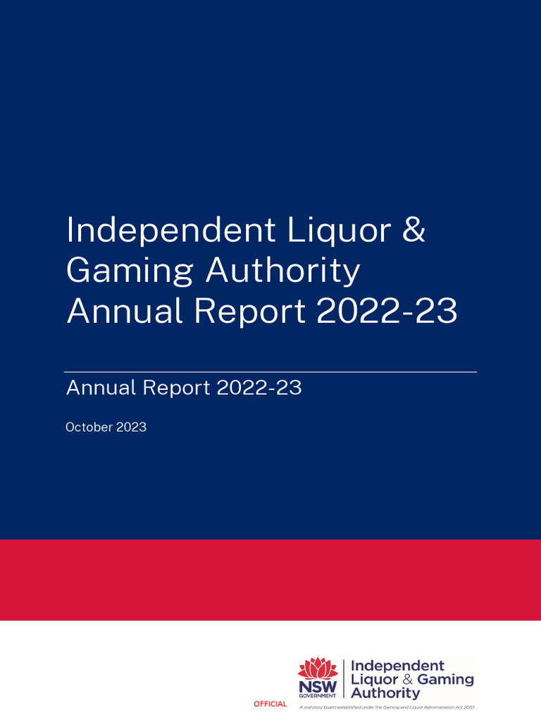 New South Wales ILGA Annual Report - 2022-23 | PDF | License | Audit