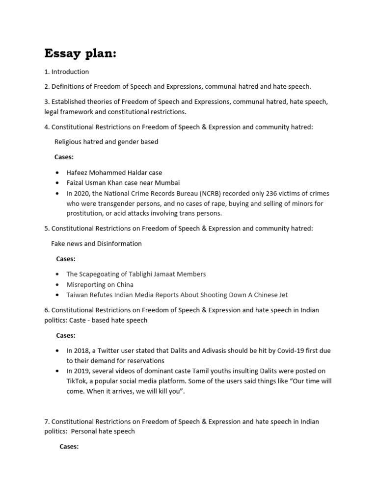 23bal176 - Legal Essay Assignment | PDF | Obscenity | Freedom Of Speech