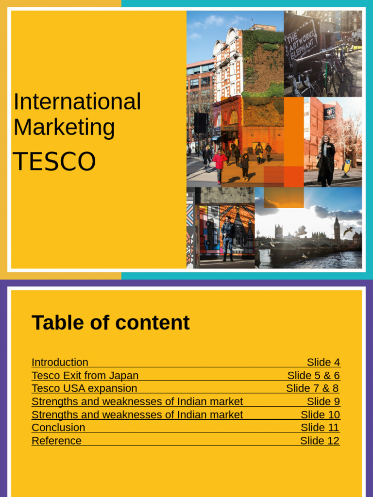 Iftekhar Group Presentation Tesco | PDF | Retail | Tesco