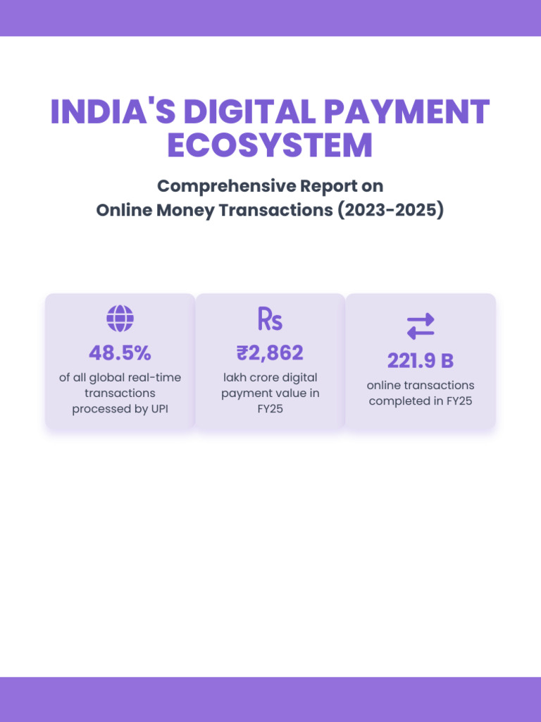 India's Digital Payment Analysis | PDF | Financial Services | Financial ...