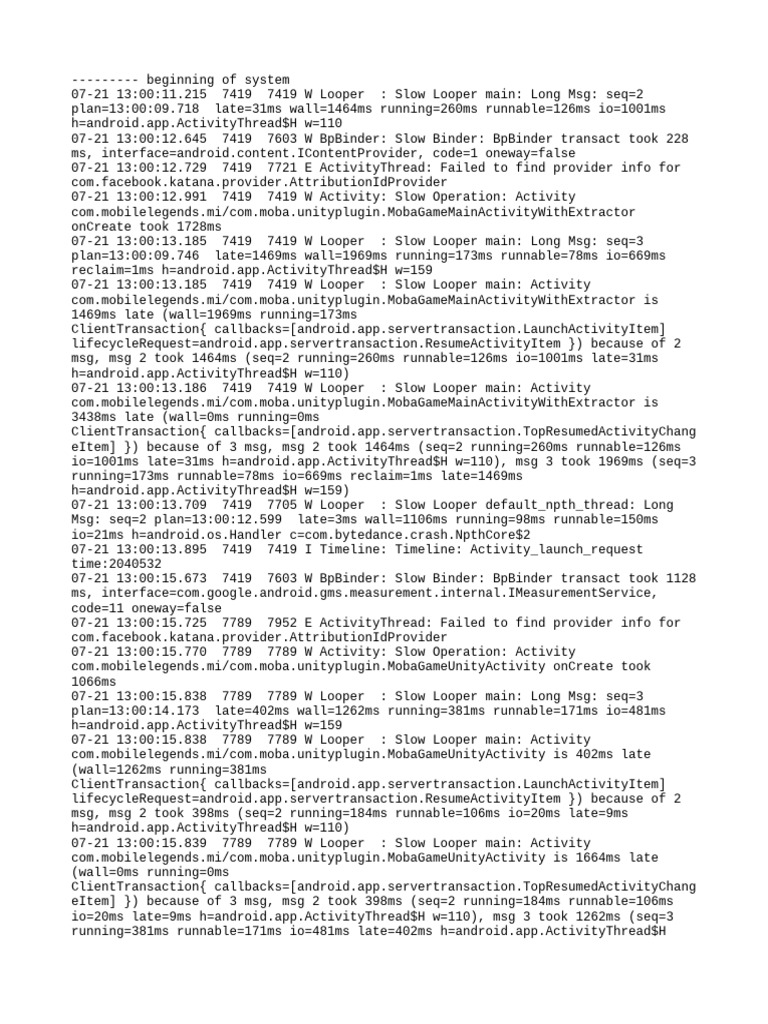 ML-Logcat-1753104586299 | PDF | Computing | Software