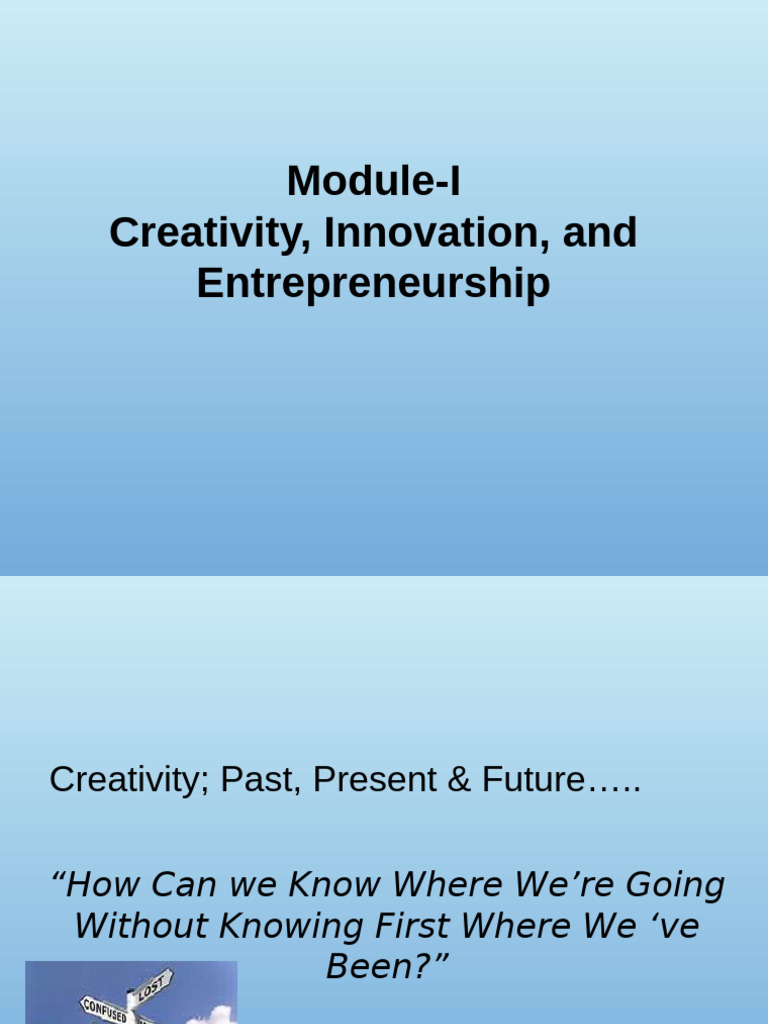 Innovation And Creativity Pdf Creativity Innovation