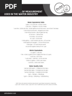 Liquid Dilution Ratios Chart | PDF