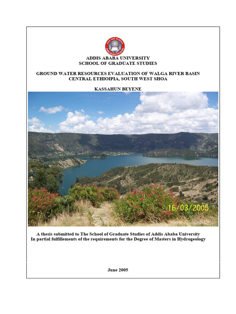 Groundwater Evaluation Walga River Basin | PDF | Groundwater | Drainage ...