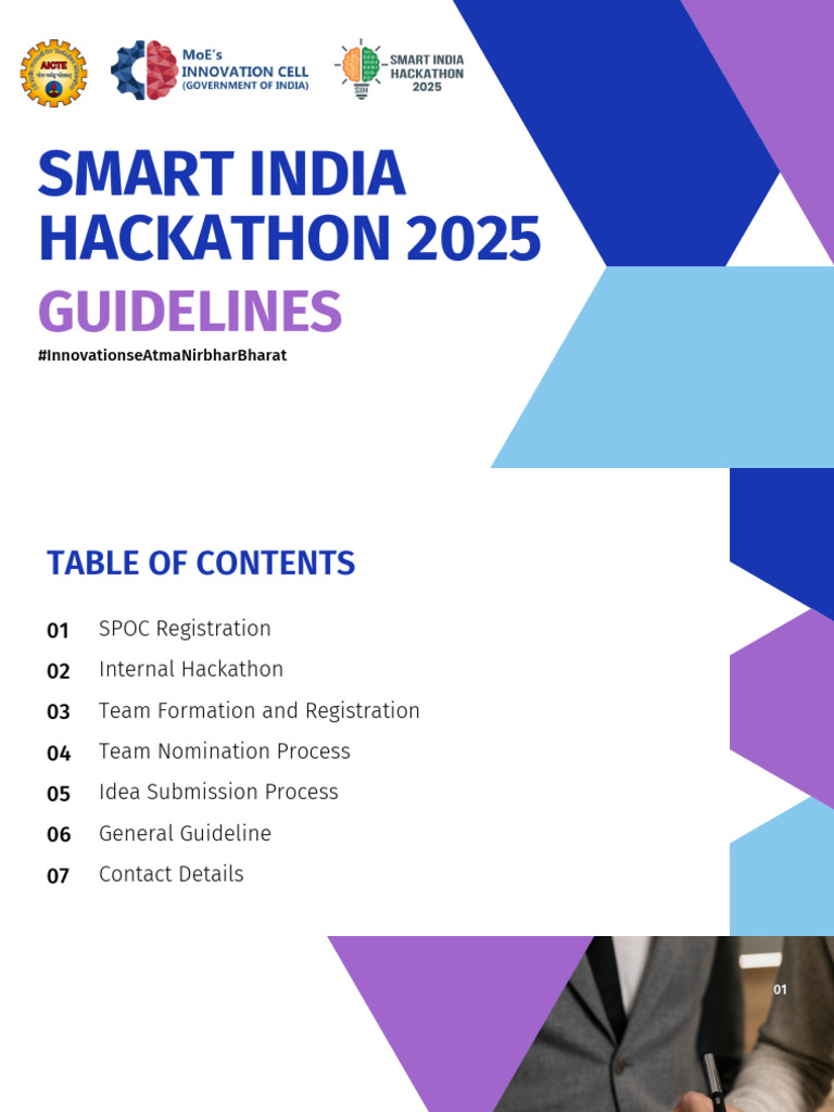SIH2025 Guidelines College SPOC | PDF | Computing