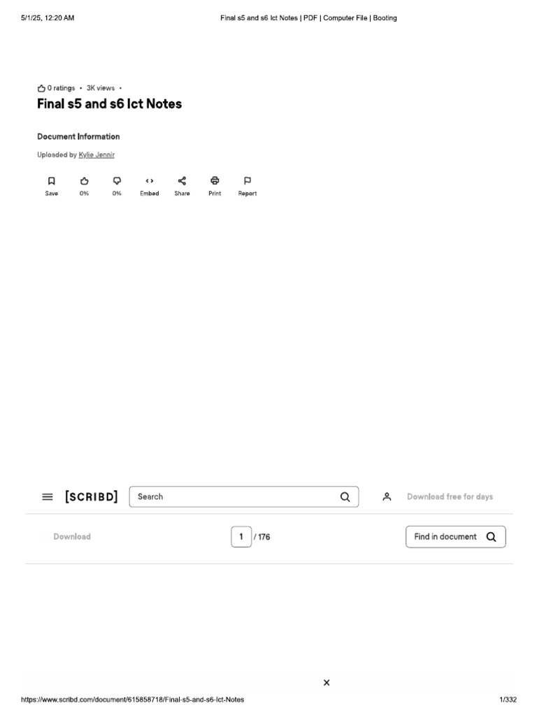 Ict Notes | PDF