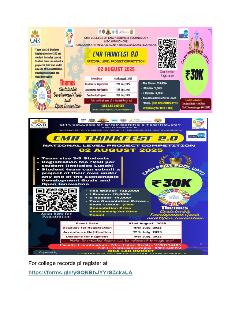 CMR Thinkfest 2.0 | PDF