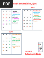 2026 School Activities Calendar | PDF