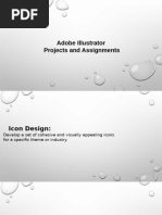 CorelDRAW Projects and Assignments Guide | PDF
