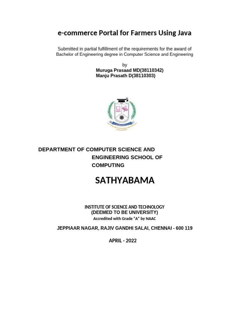 1822 B.E Cse Batchno 173 | PDF | My Sql | Net Beans