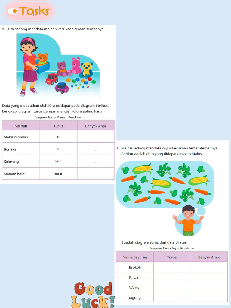 Tambahan LKPD 2 Diagram Turus | PDF