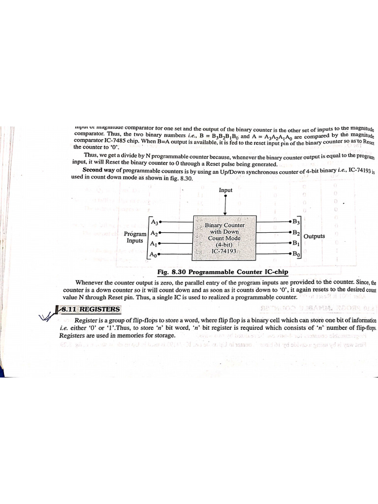 Register and Ring Counter | PDF