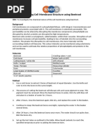 The Effect of Temperature On Membrane Permeability in Beetroot Cells ...