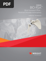 Tornier Flex Shoulder System Operative Technique | PDF | Shoulder ...