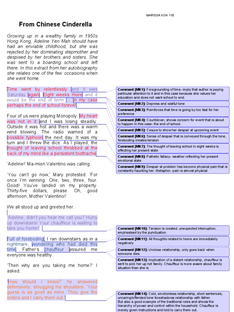 Chinese Cinderella Anotated | Fiction & Literature | Free 30-day Trial ...