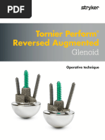 Tornier Flex Shoulder System Operative Technique | PDF | Shoulder ...