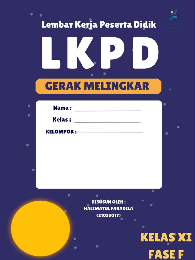 LKPD Gerak Melingkar-1 | PDF