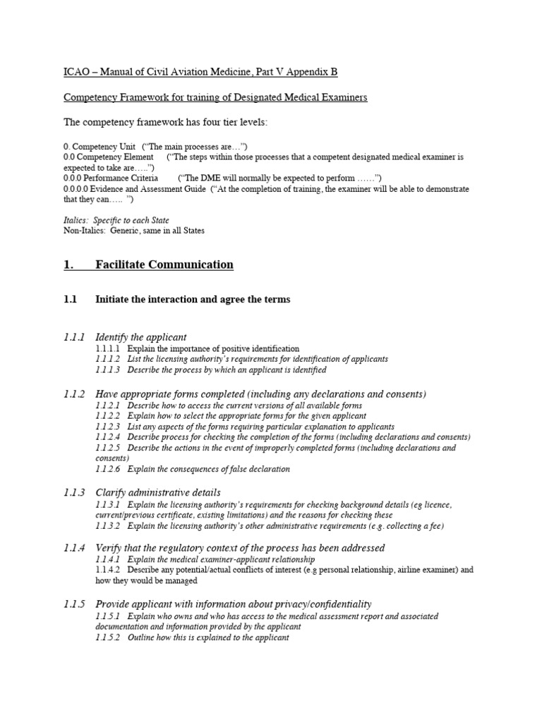 Competency Framework Icao | PDF | Risk | Sleep