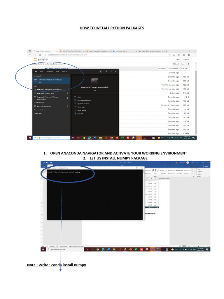 How To Install Python Packages | PDF