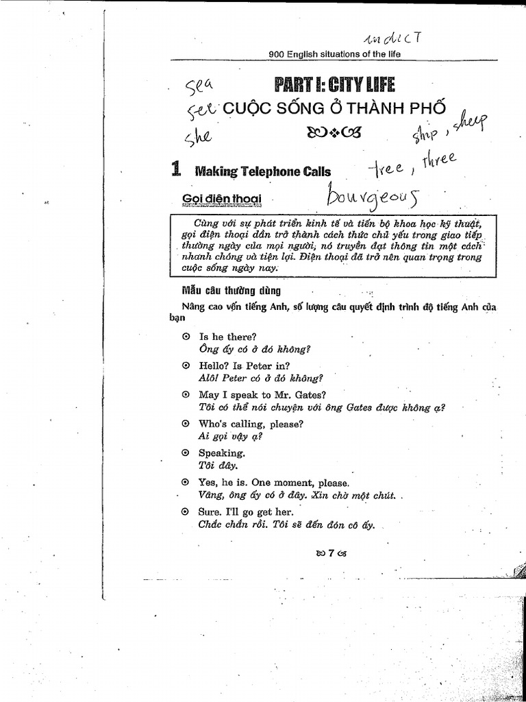 Conversation 1.1_1.3 | PDF