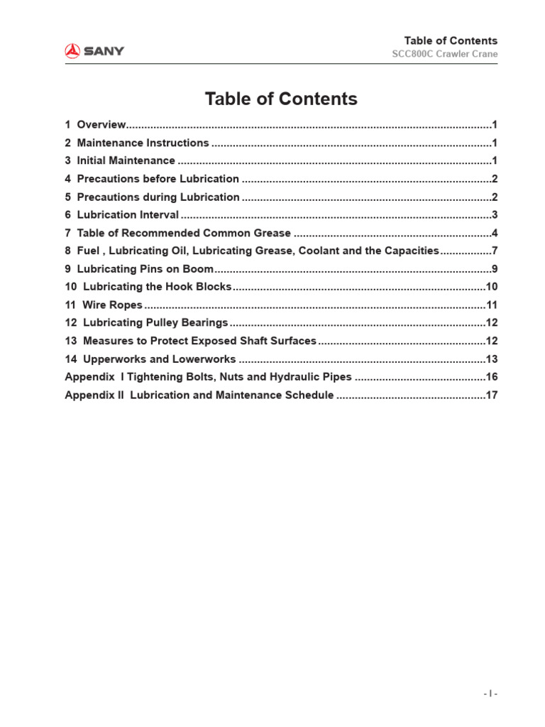 SCC800C Maintenance Manual - Section 2 Simplified Maintenance Manual ...