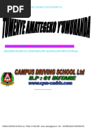 Kinyarwanda Lesson Plan Template | PDF