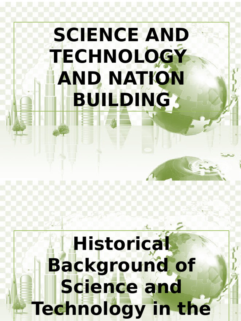 Science Technology and Nation Building | PDF | Philippines
