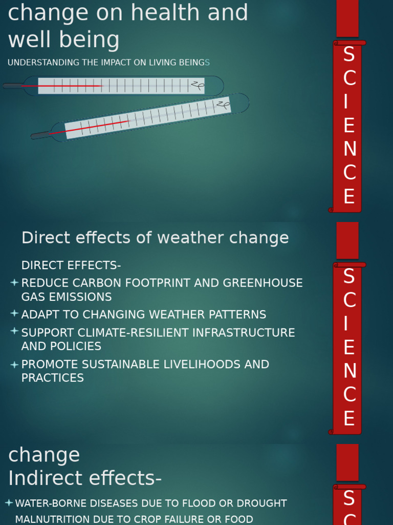 Effects of Weather Change On Health and Well | PDF