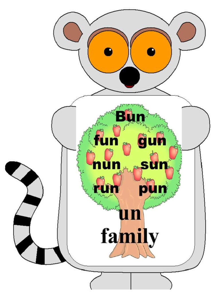 CVC Words With Animal Background | PDF