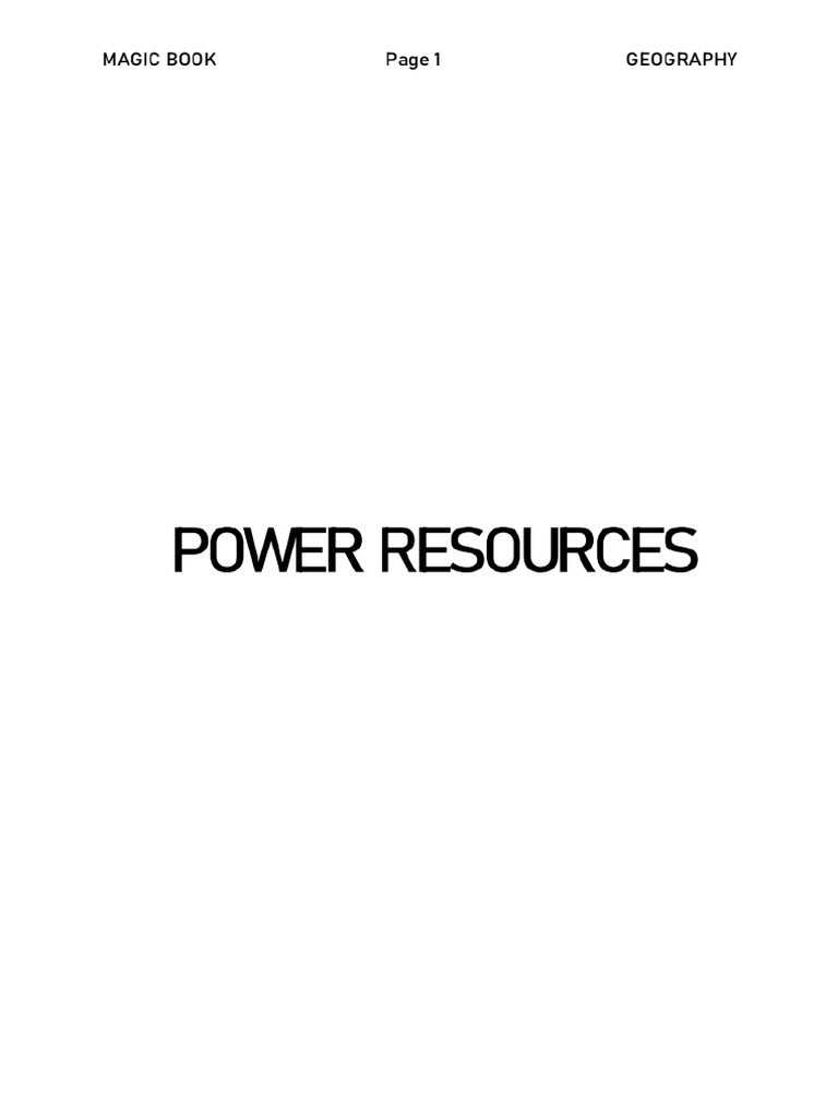 6 MAGIC BOOK POWER RESOURCES Muhammad Yousuf Memon | PDF