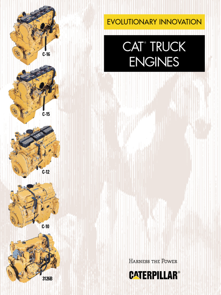 Lect9125 Cat Truck Engine C - 15, C-16 | PDF | Piston | Engines