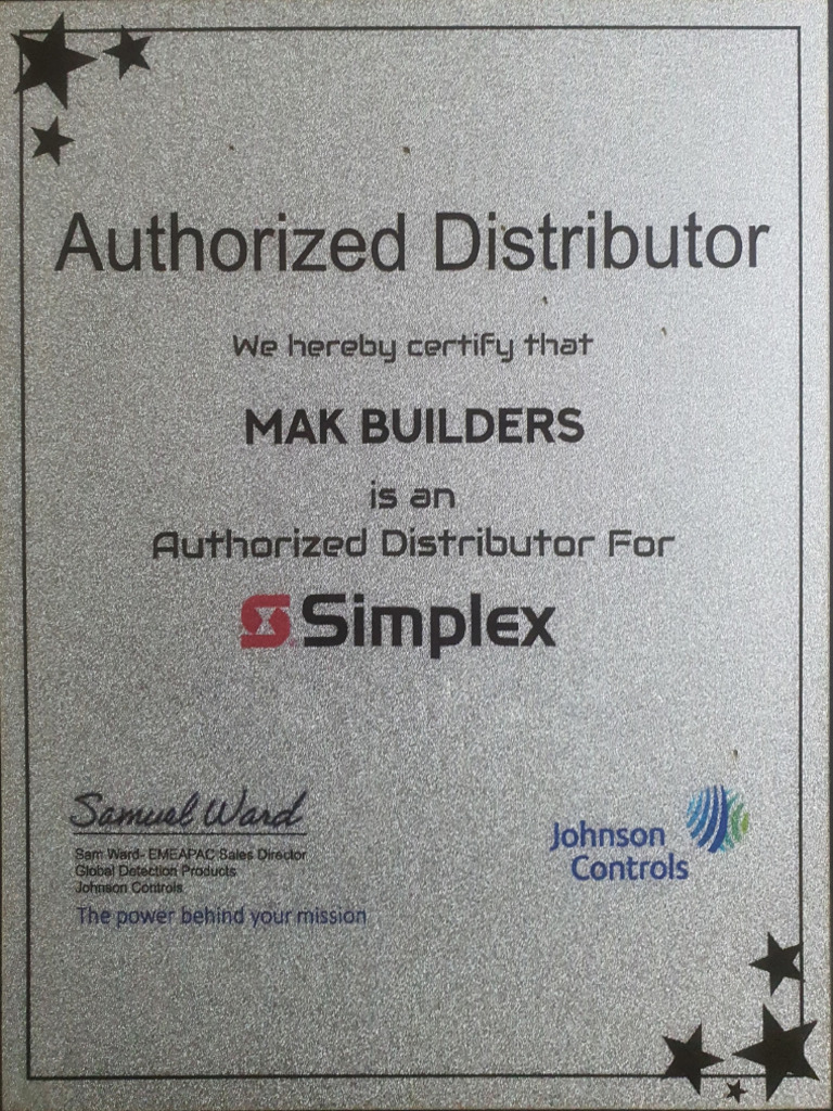 Mak Simplex Certificate | PDF