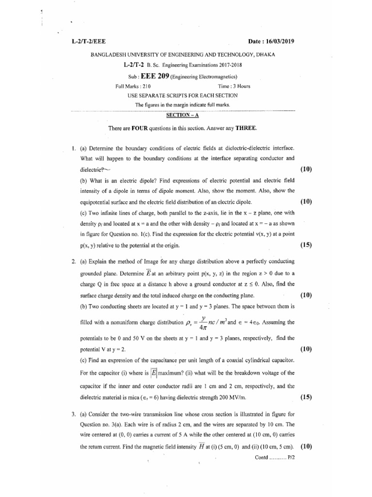 Eee 209 2017-18 | PDF