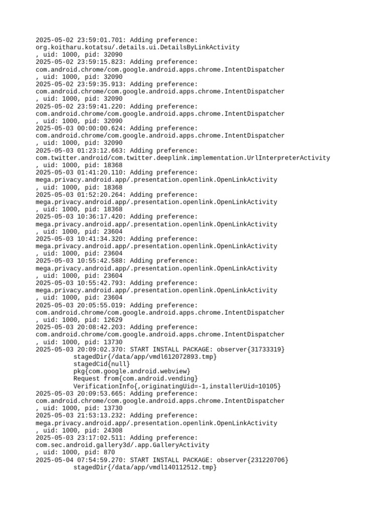PM Debug Info | PDF | System Software | Software