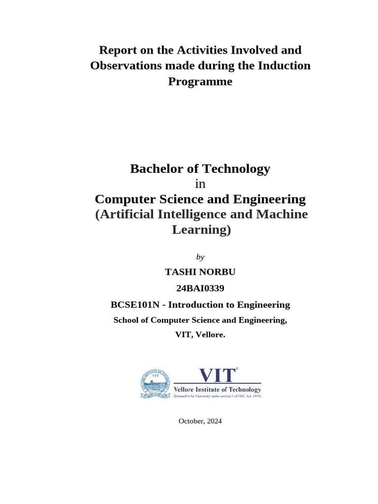Introduction To Engineering Project | PDF | Libraries