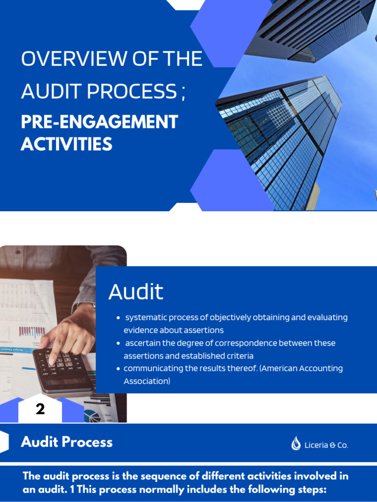 Overview of Audit Process | PDF | Audit | Internal Control