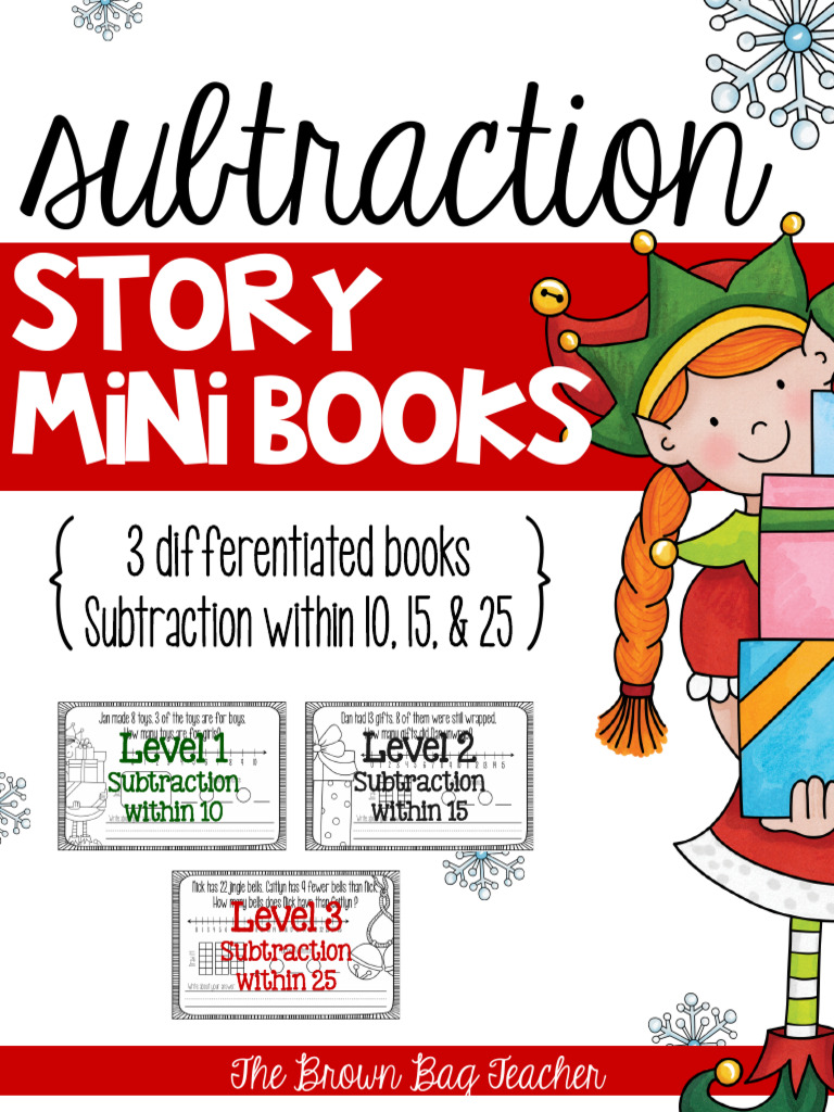 Subtraction: Mini-Books Story | PDF