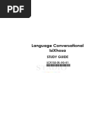 Xhosa Numbers and Months Guide | PDF | Language Arts & Discipline