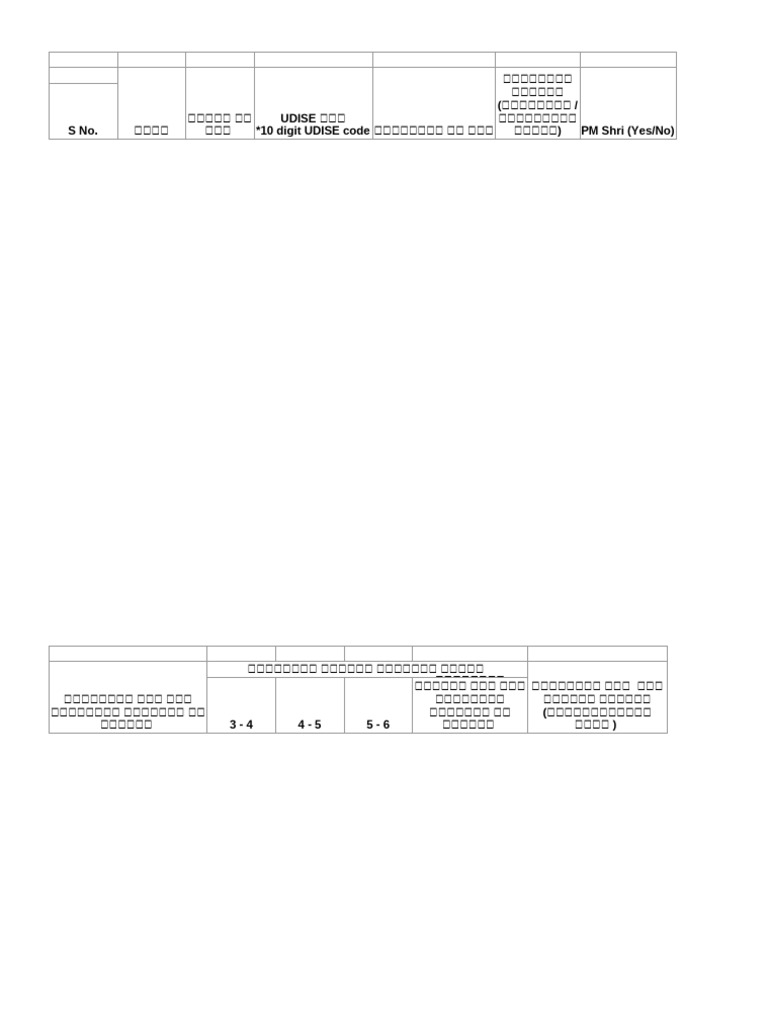 School Selection List - Updated Template | PDF