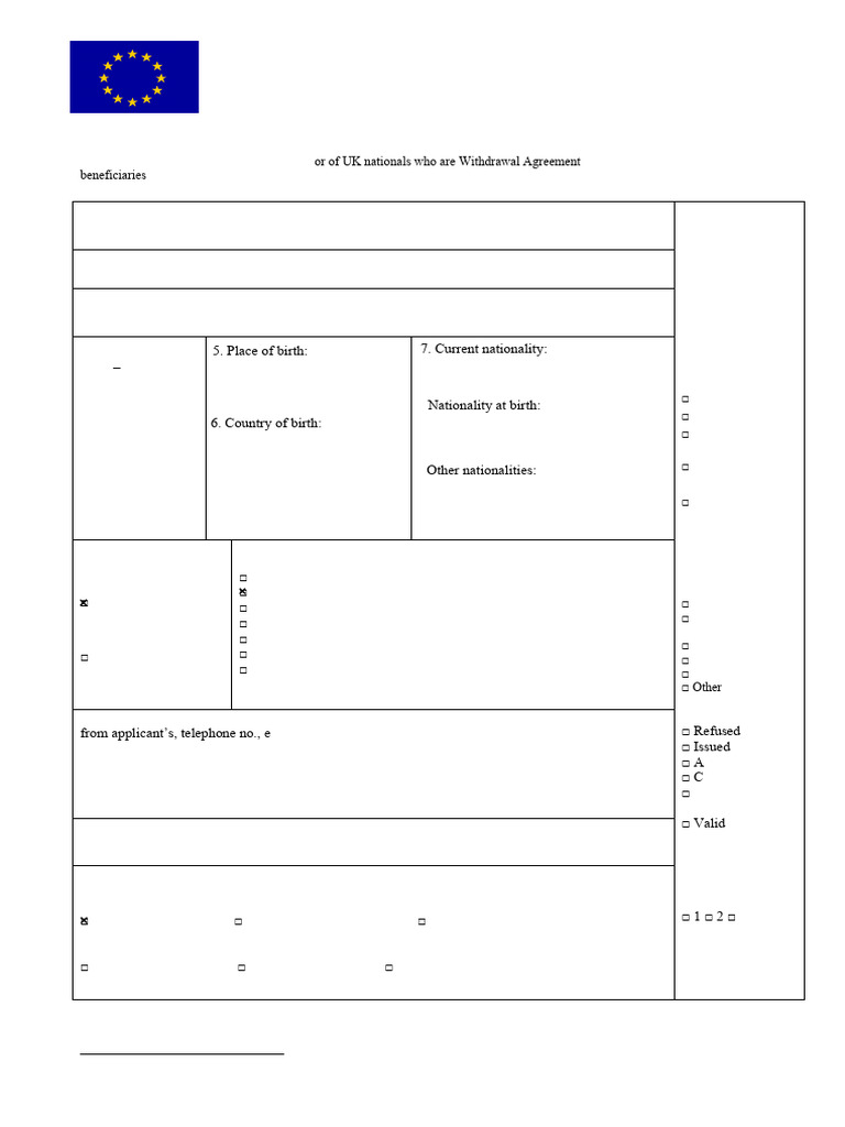 Schengen Visa Application Form Guide | PDF | Travel Visa | European ...