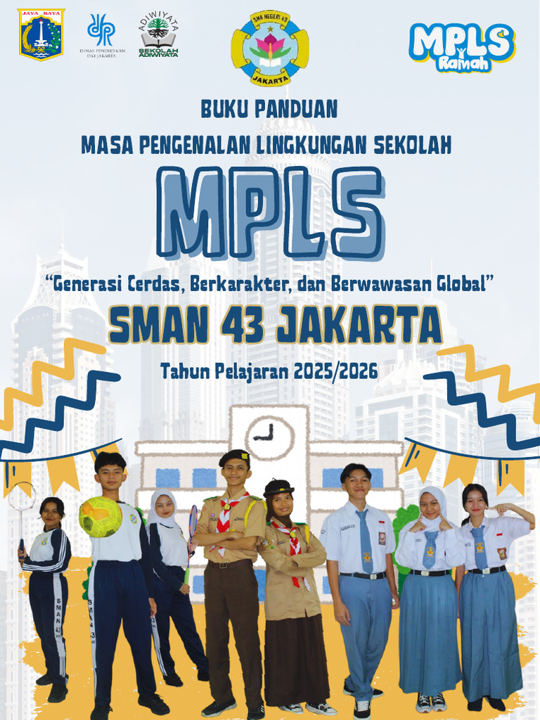Buku Panduan MPLS SMAN 43 Jakarta TA 2025.2026 | PDF