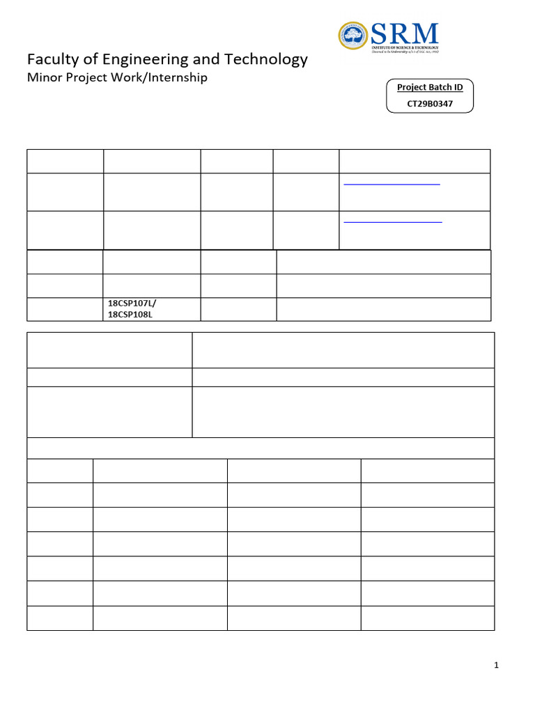 Project Log Book | PDF