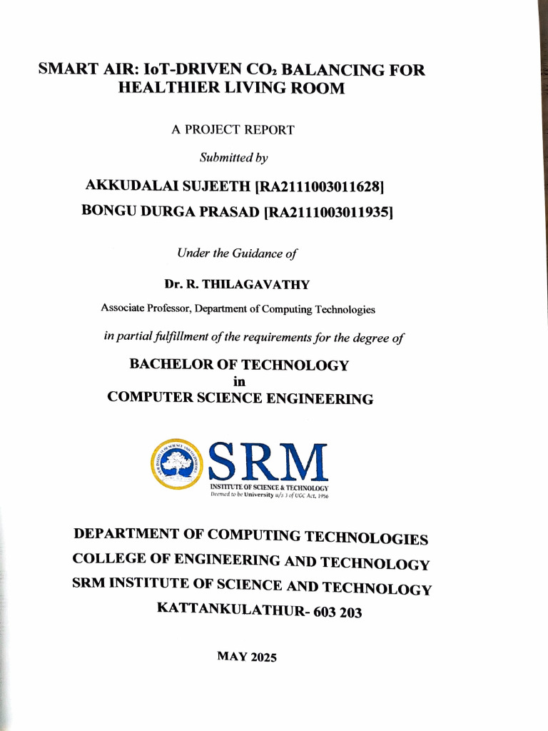 Project Report Scanned | PDF
